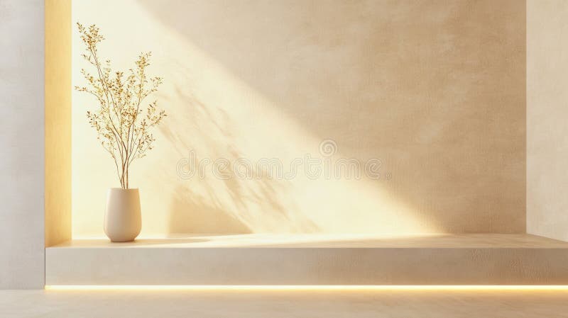 Light Yellow Seamless Matte Concrete Surface with Refined Texture and ...