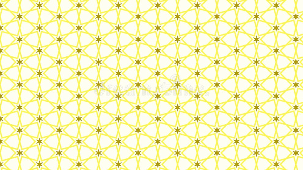 Light Yellow Star Pattern Background Vector Image Stock Vector ...
