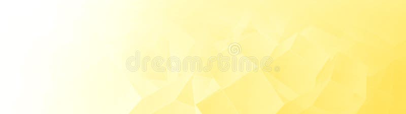 Light Yellow Wide Banner Background Stock Illustration - Illustration ...