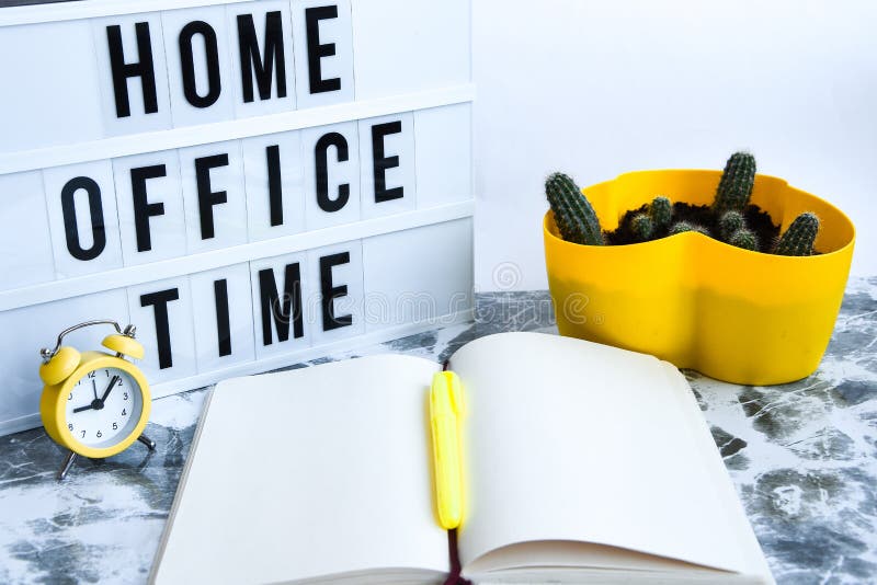 Home Office Workspace Modern Keyboard and Red Rose Flower. Feminine ...
