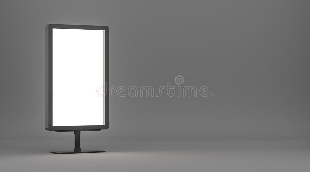 Lightboxes on Gradient Background Stock Illustration - Illustration of ...