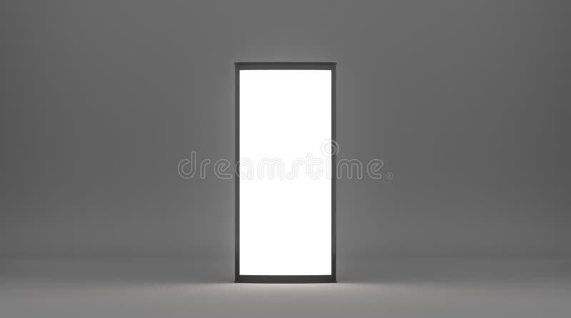 Lightboxes on Gradient Background Stock Illustration - Illustration of ...