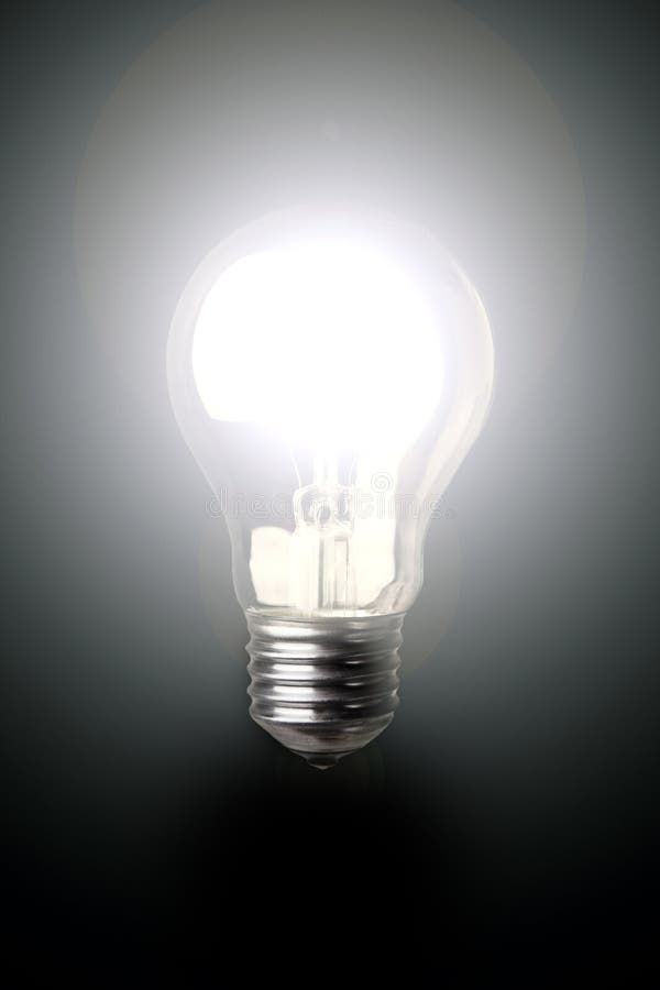 Cross Light Bulb Christian Spiritual Stock Image - Image of crucifix ...