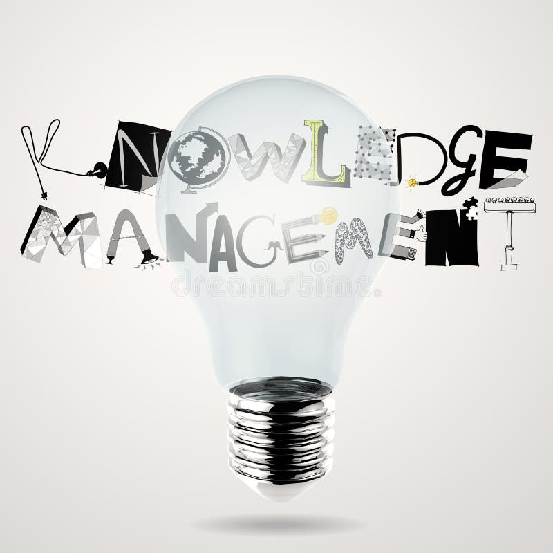 Knowledge Management stock illustration. Illustration of icon - 46085543