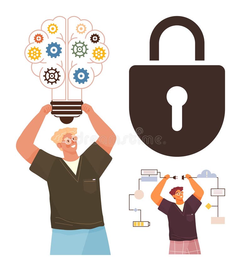 Creativity Problem Solving Safety Stock Illustrations – 549 Creativity ...