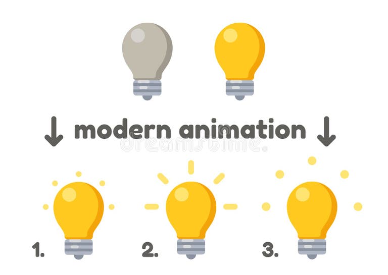 Bulb Animation Stock Illustrations – 1,676 Bulb Animation Stock ...
