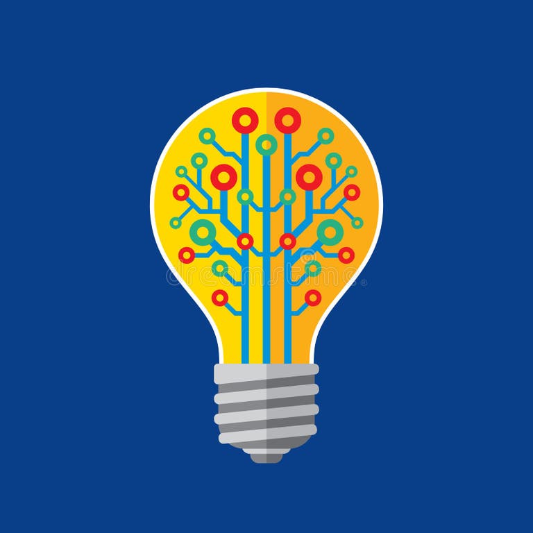 Lightbulb Computer Stock Illustrations – 9,172 Lightbulb Computer Stock Illustrations, Vectors ...