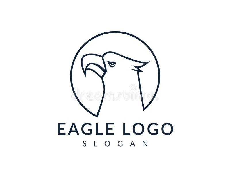 Line Eagle Icons Empowering Logos for Dynamic Branding Stock Vector ...