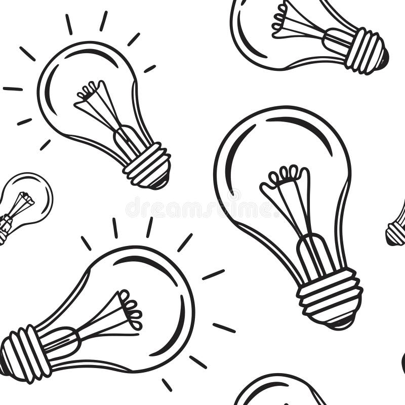 Outlined Bulbs Stock Illustrations – 387 Outlined Bulbs Stock ...
