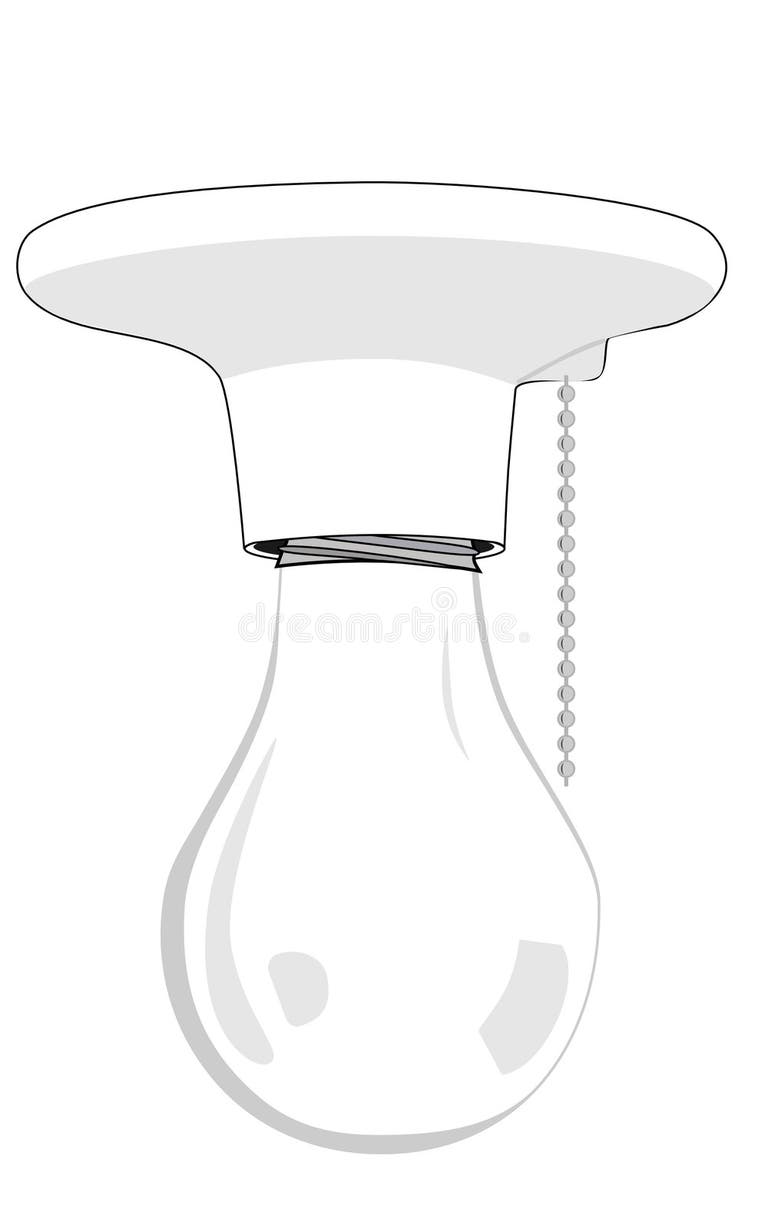 Lightbulb Pull Chain Stock Illustrations – 8 Lightbulb Pull Chain Stock ...
