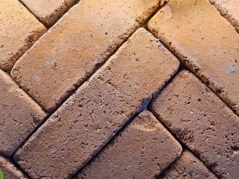 Lighted Brick Wall Background Stock Photo - Image of texture, cement ...