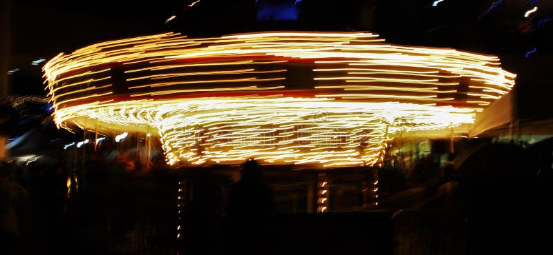 Lighted carousel stock image. Image of horses, xmas, carousel - 64049805