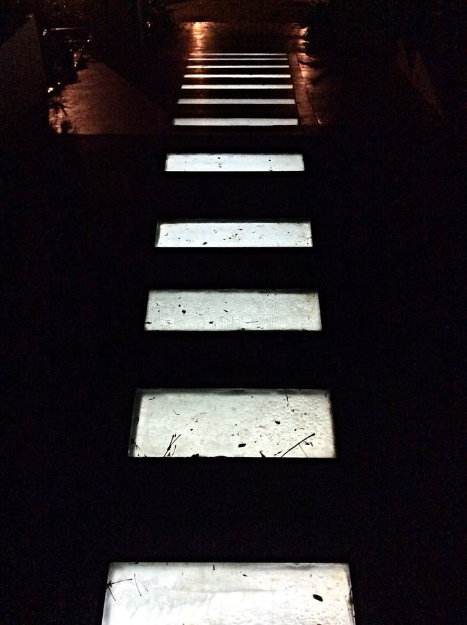 Lighted path stock photo. Image of path, lighted, road - 48253312