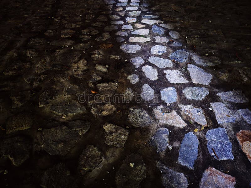 Lighted Path Under the Bridge Stock Image - Image of dark, slit: 309293839