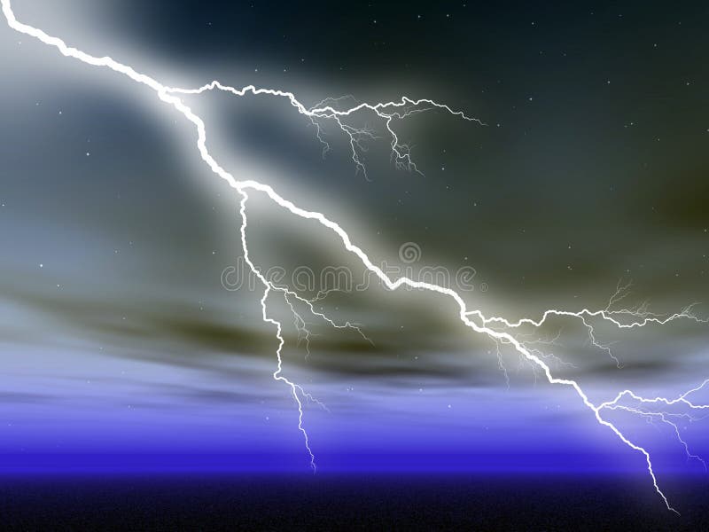 Lightening stock illustration. Illustration of power, fast - 2954983
