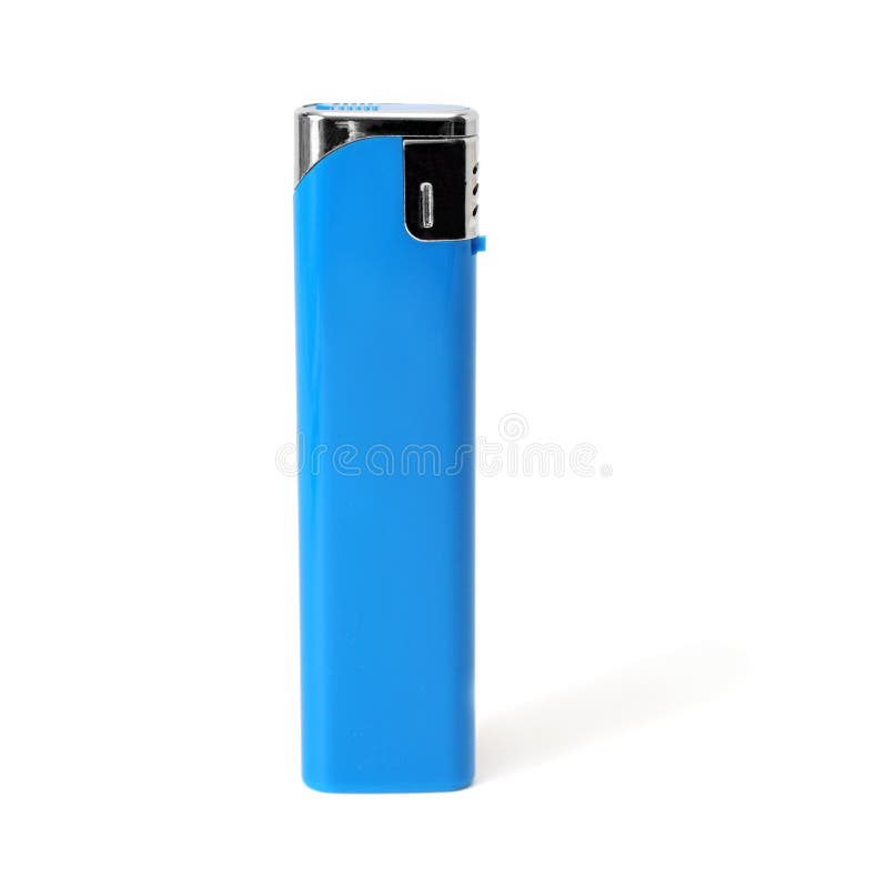 Edgy Blue Lighter stock photo. Image of ignite, fire, burn - 48228