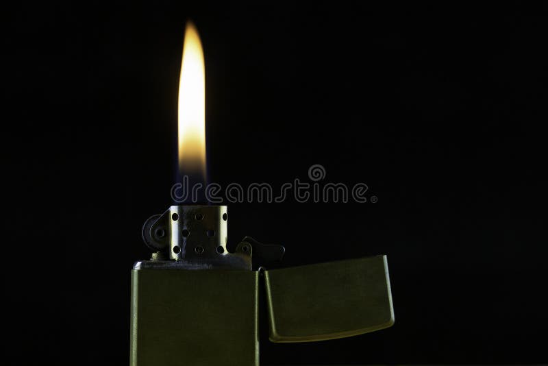 A lighter stock image. Image of flare, orange, heater - 27657599