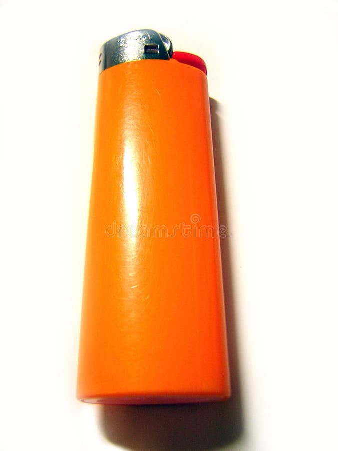 Lighter stock image. Image of flick, orange, lighter, cigarette - 95285