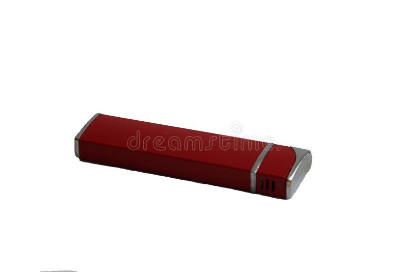 Lighter on White Background Stock Photo - Image of manually, cigarette ...