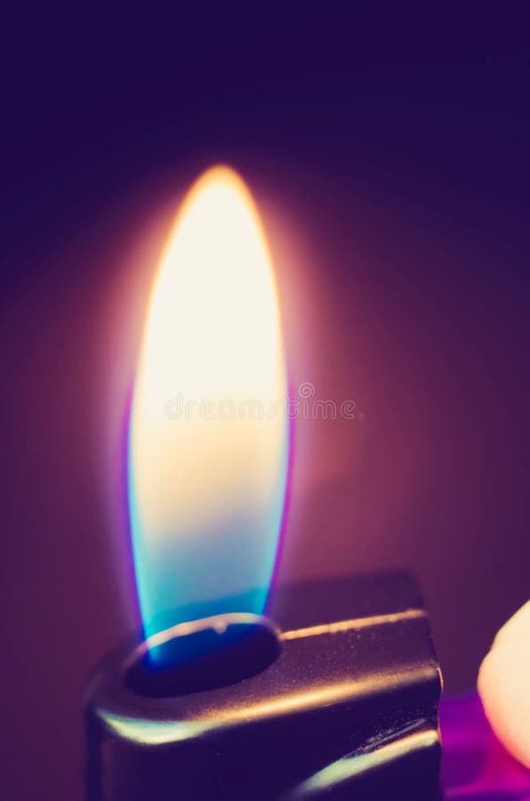 Lighter with Flame on a Sparkler Stock Image - Image of july4th ...