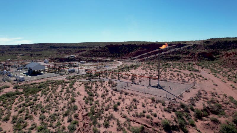 Lighter in Gas Compression Plant Stock Video - Video of plant ...