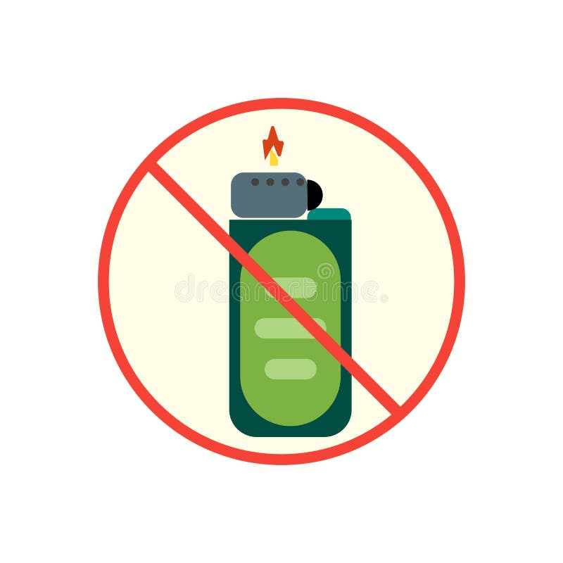Lighter Icon Vector Sign and Symbol Isolated on White Background ...