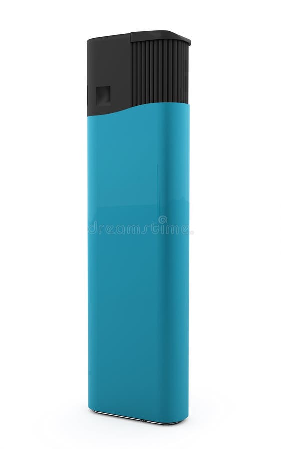 Lighter on White Background Stock Illustration - Illustration of modern ...