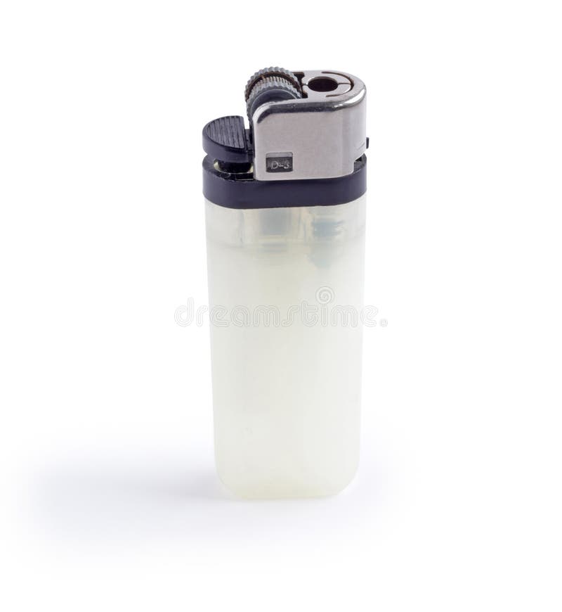Lighter on White Background Stock Photo - Image of gear, light: 43664994