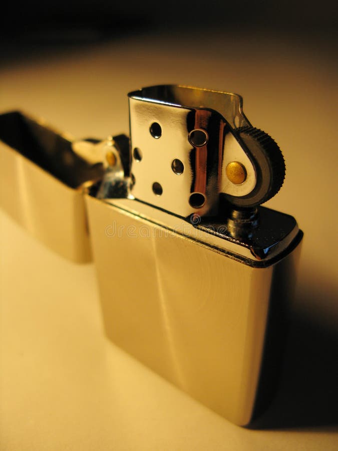 Lighters stock photo. Image of steel, white, isolated - 4696554