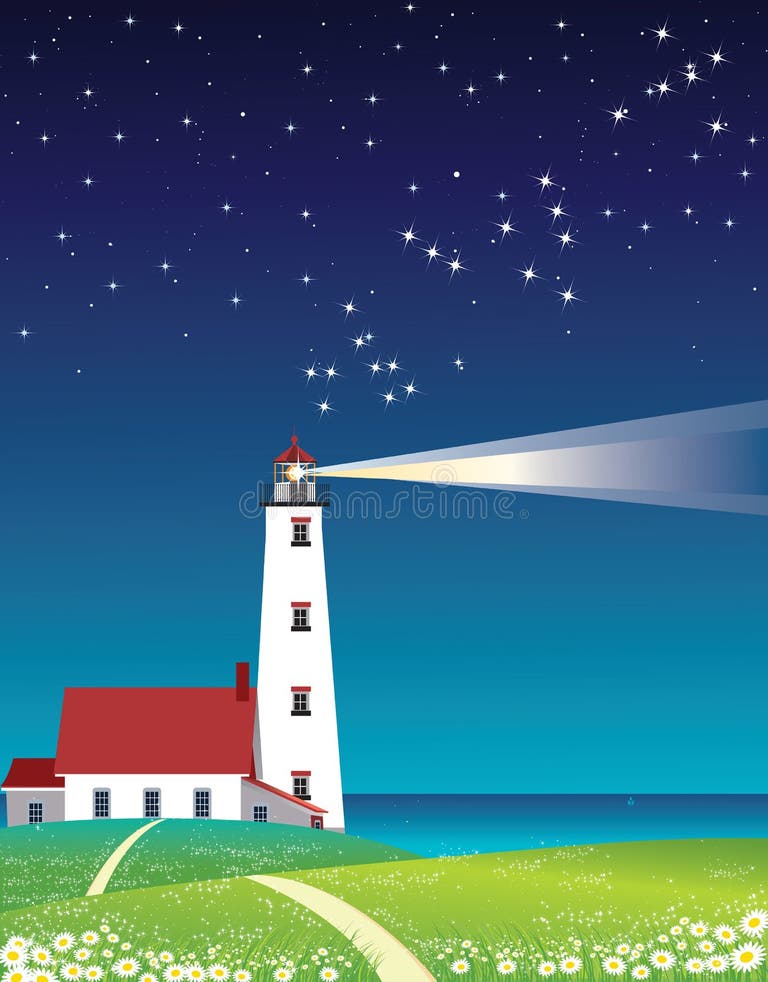Maine Lighthouse Stock Illustrations – 660 Maine Lighthouse Stock ...