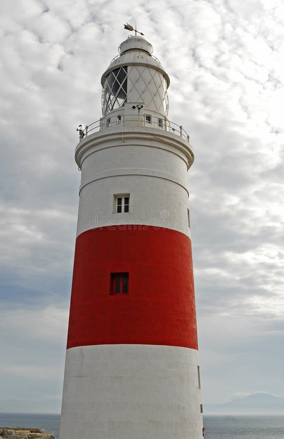 Lighthouse Windmill in Swinoujscie, Poland Stock Image - Image of ...