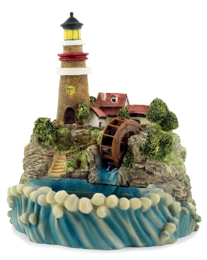 Lighthouse Storm Waterfall Background Stock Photos - Free & Royalty ...