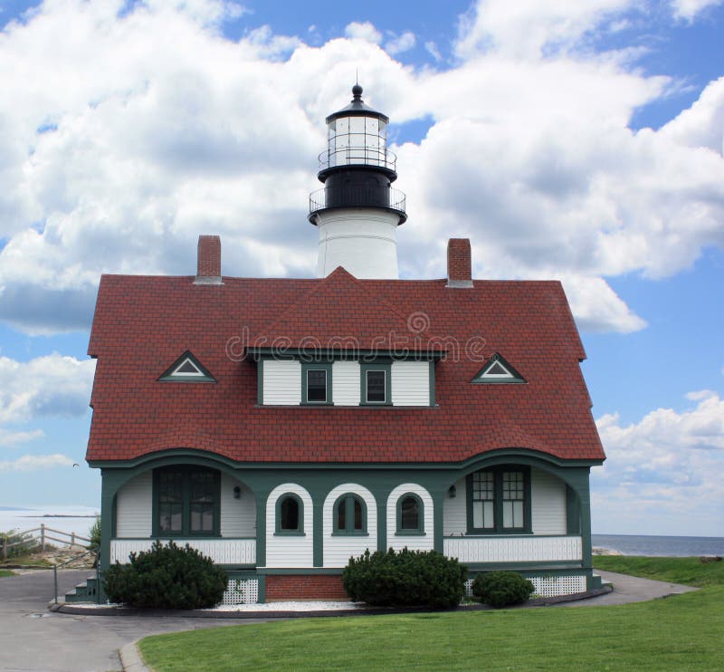 Lighthouse stock image. Image of blue, glass, wayfinding - 201349