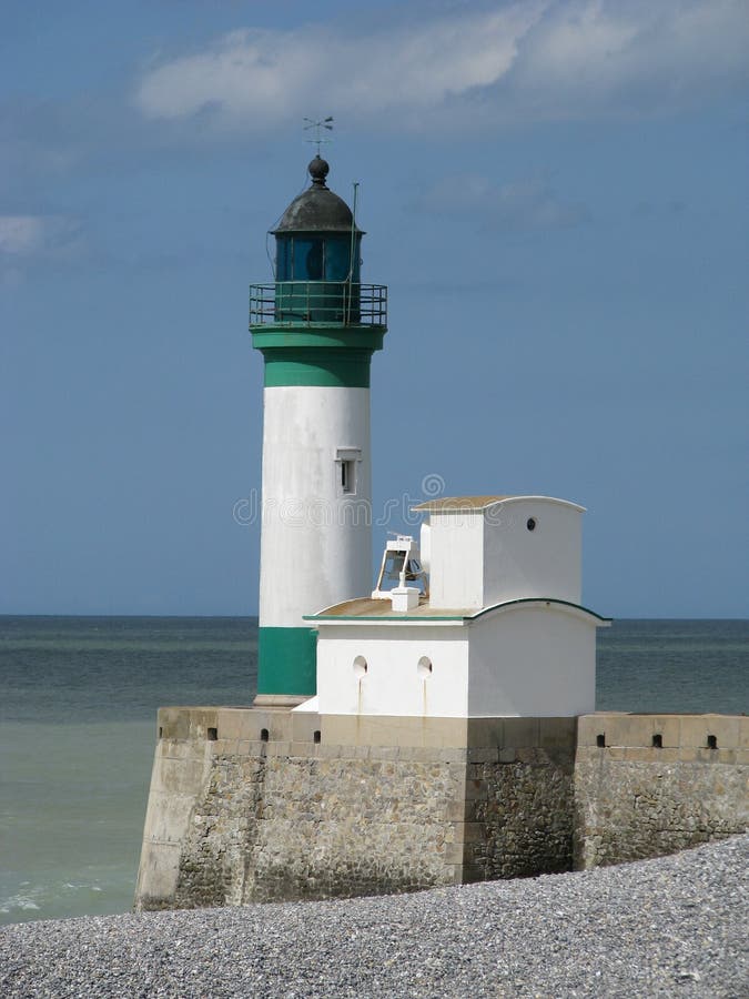 Lighthouse stock image. Image of blue, construction, french - 18303311