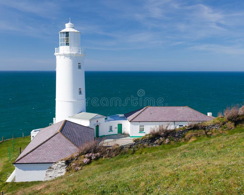 Lighthouse stock image. Image of cornish, sunny, england - 19304597