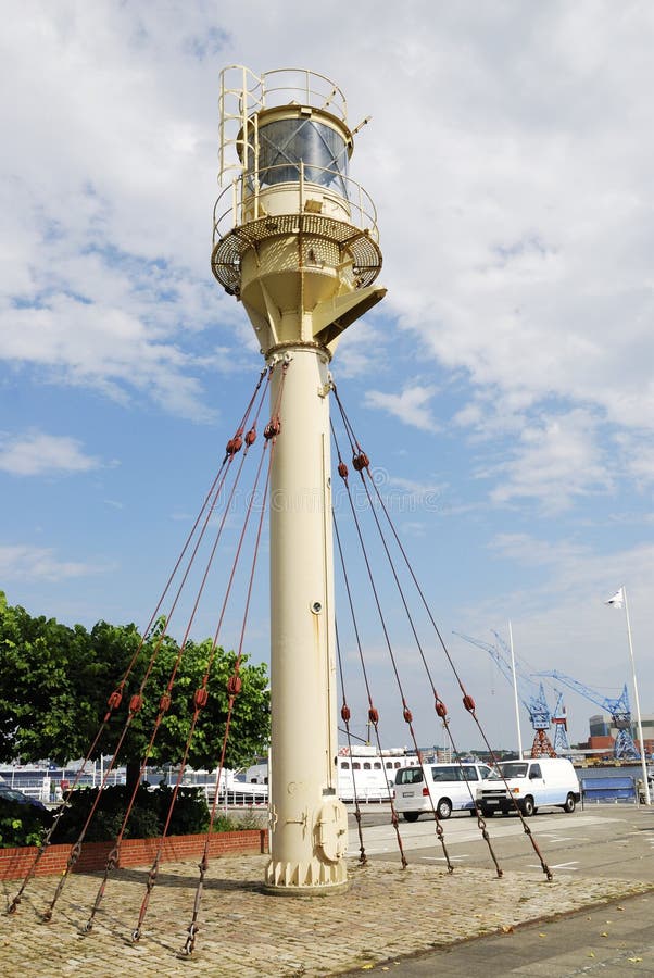 Lighthouse stock image. Image of tower, landmark, kiel - 21673061