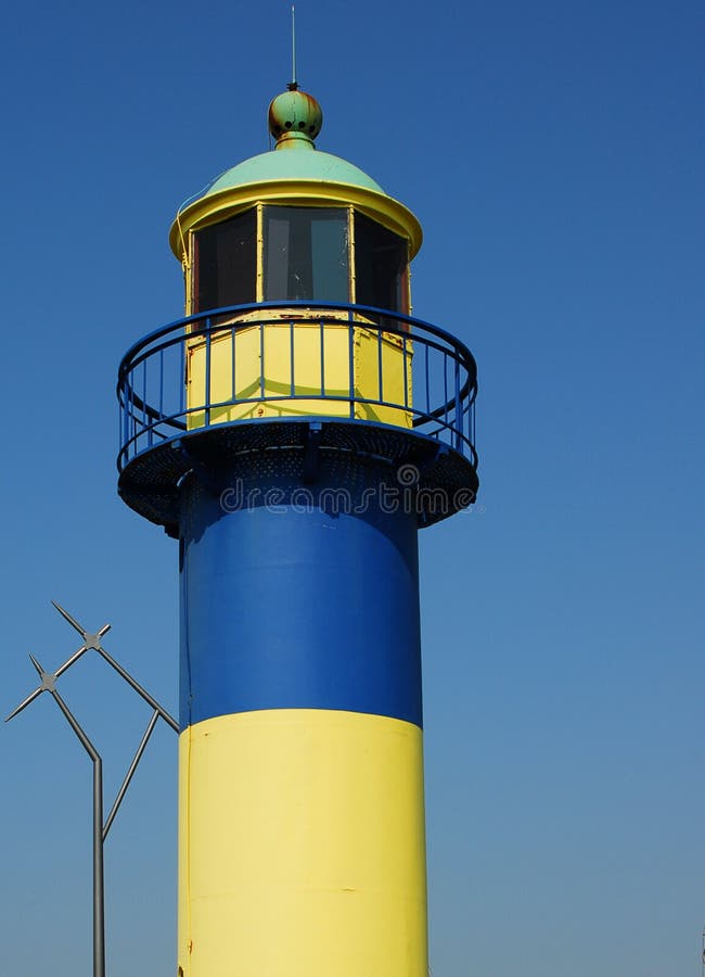 Lighthouse stock image. Image of northern, bright, yellow - 22875339