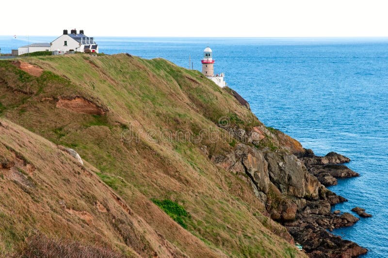Lighthouse stock photo. Image of view, outdoors, howth - 24318172
