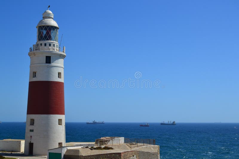 Lighthouse Dona Maria Pia, Praia, Cape Verde Stock Photo - Image of ...