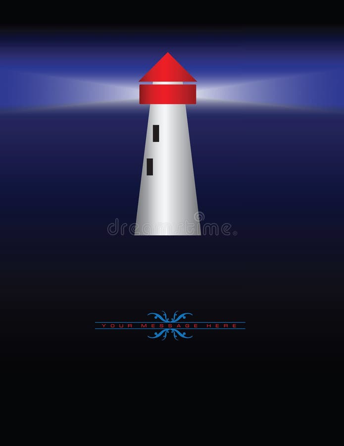 Lighthouse stock illustration. Illustration of seaside - 38103045