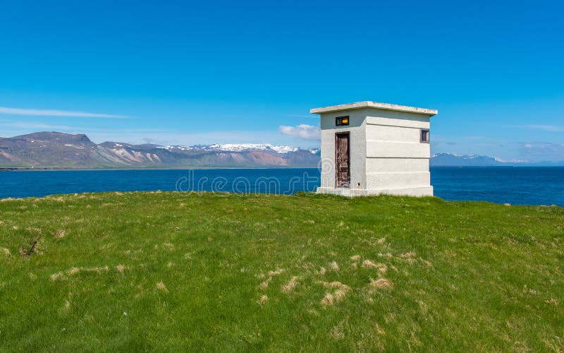 Lighthouse Arnarstapi, Lighthouse Arnarstapi on the Snaefellsnes ...