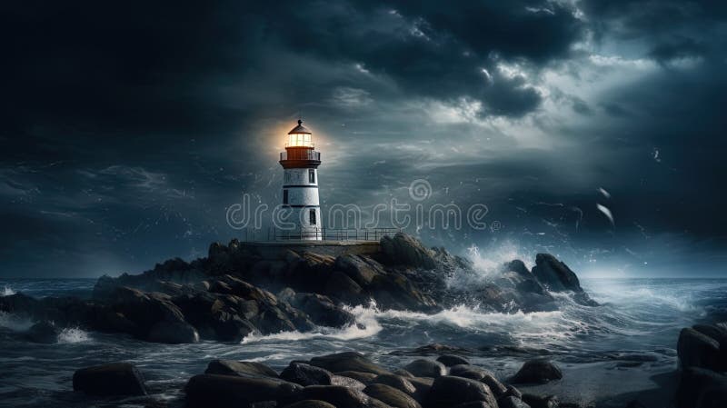 Lighthouse: Lighthouse As a Symbol of Direction and Light in Darkness ...