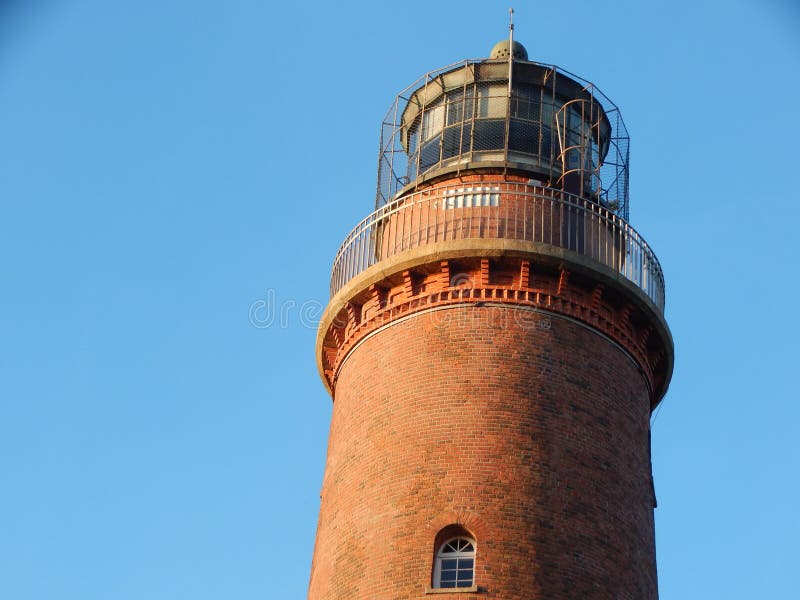 Lighthouse on the Baltic Sea Stock Photo - Image of reflection, vehicle ...