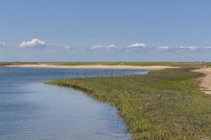 Lighthouse Beach Edgartown Marthas Vineyard Stock Photo - Image of ...