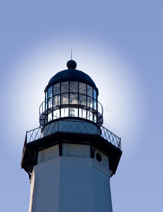 Lighthouse Beacon stock image. Image of long, landmark - 53150861