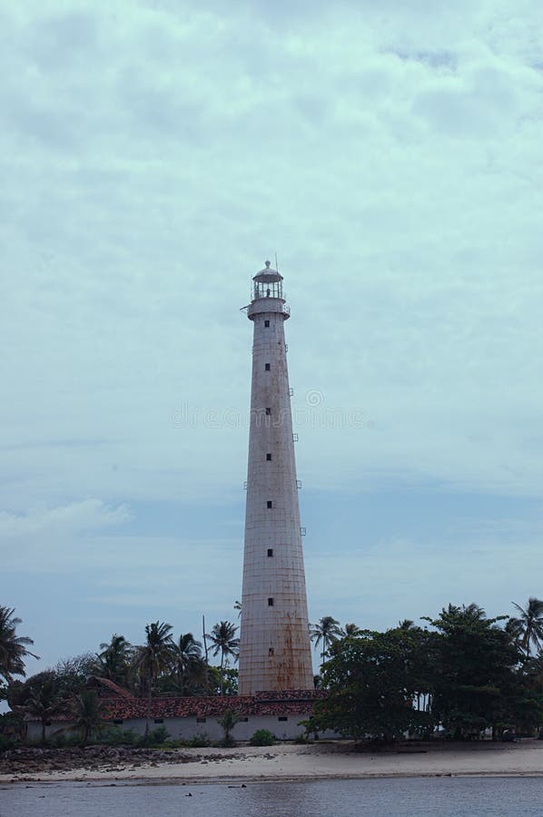Lighthouse. Belitung Island. Indonesia Stock Photo - Image of landmark ...