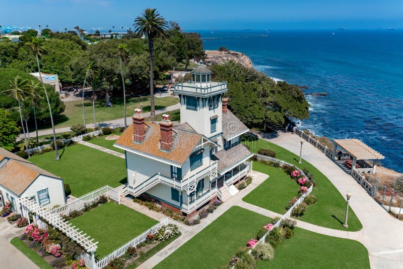 Point Fermin San Pedro Aerial Stock Photos - Free & Royalty-Free Stock ...