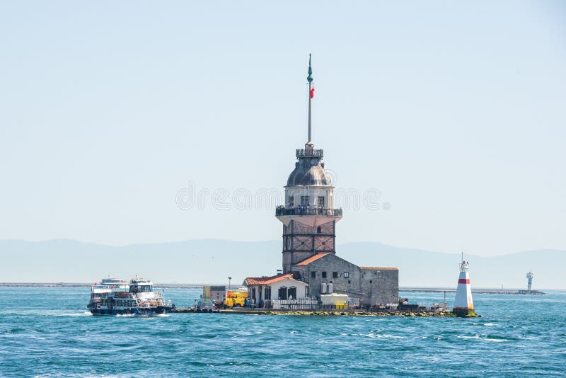 Lighthouse stock image. Image of famous, panorama, tourism - 53545345