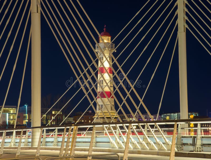 Malmo at night stock image. Image of color, cityscape - 76324151