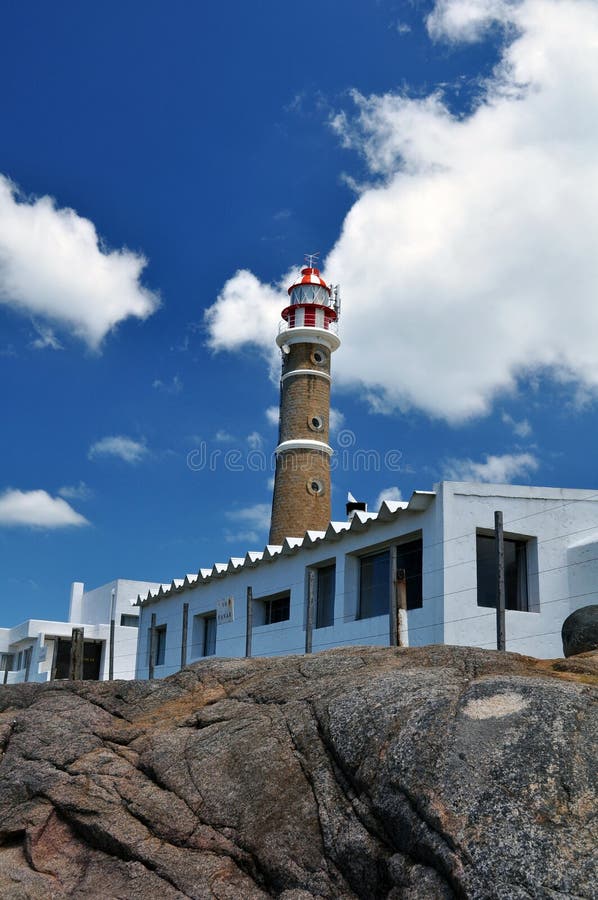 Lighthouse of Cabo Polonio, Rocha Stock Image - Image of travel, cabo ...